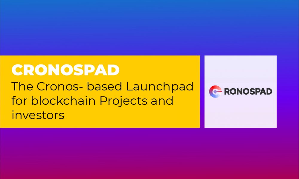 CronosPad: The Cronos-based Launchpad for blockchain Projects and ...