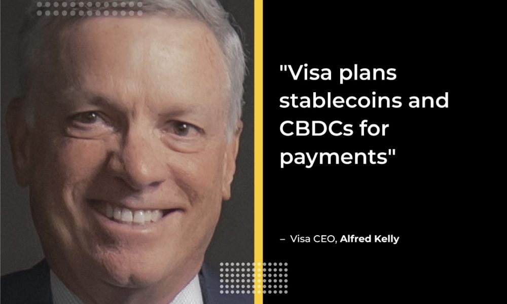 Visa plans stablecoins and CBDCs for payments – Visa CEO – CryptoTvplus ...