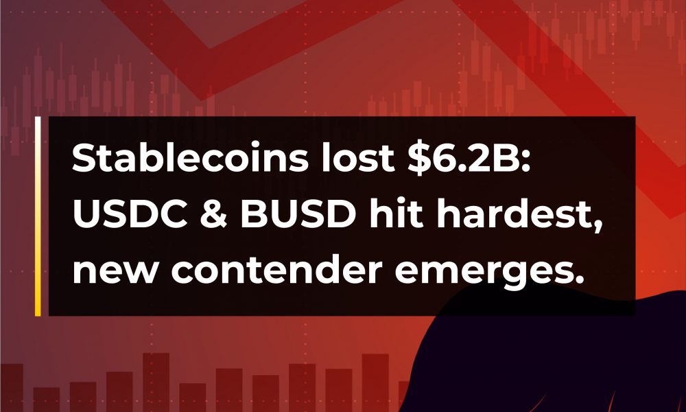 Stablecoins lost $6.2B: USDC & BUSD hit hardest, new contender emerges – CryptoTvplus - The ...