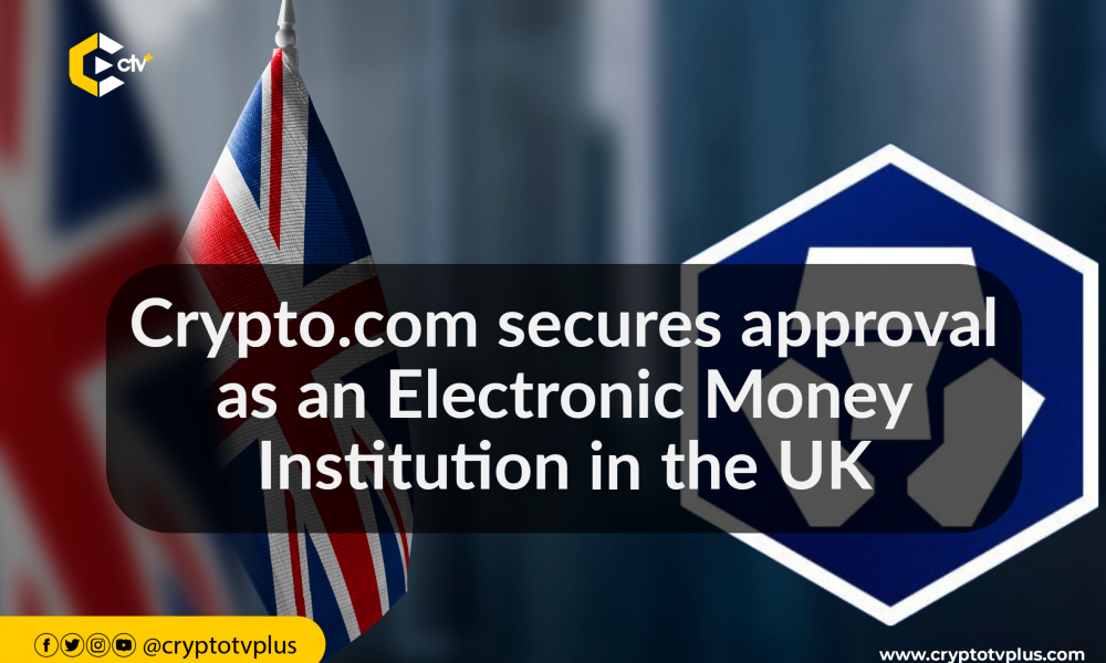 Crypto.com secures approval as an Electronic Money Institution in the ...
