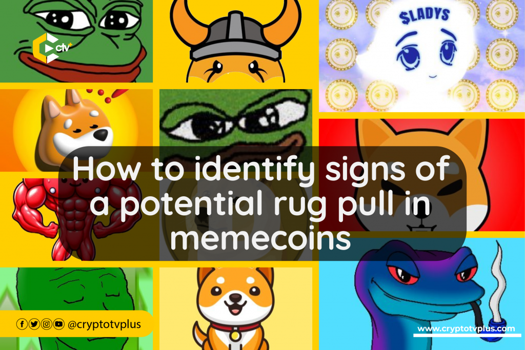 How to identify signs of a potential rug pull in memecoins ...