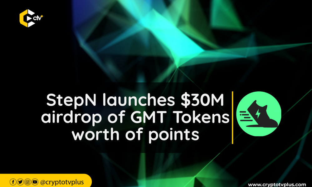 StepN launches $30 million airdrop of GMT Tokens worth of points ...
